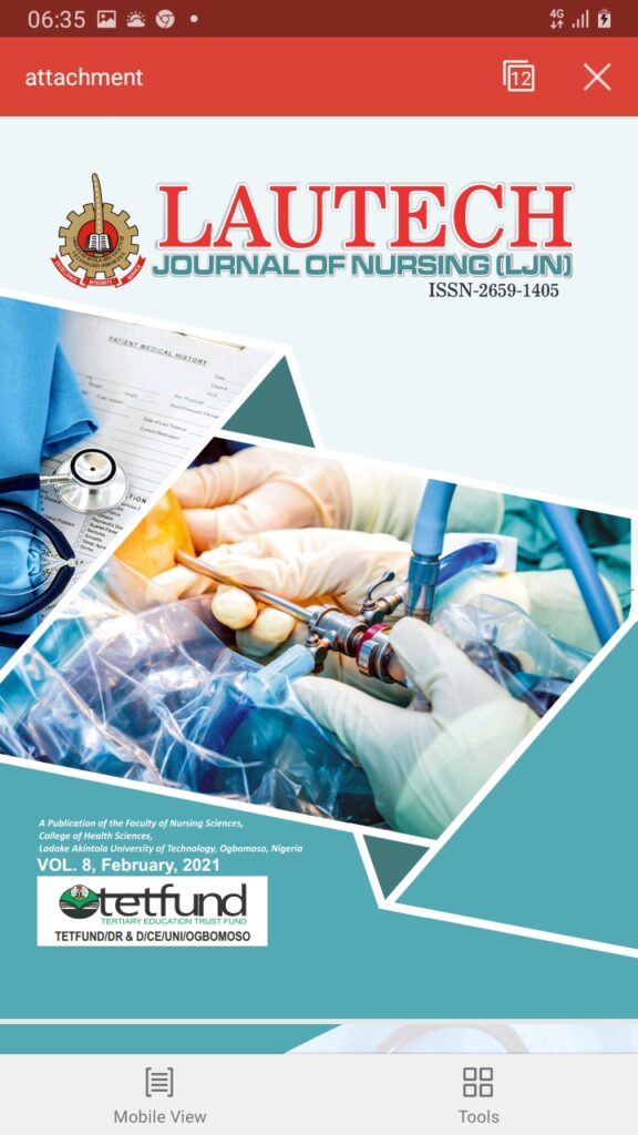 ACCEPTANCE AND UTILIZATION OF SURGICAL SAFETY CHECKLIST AMONG OPERATING ...